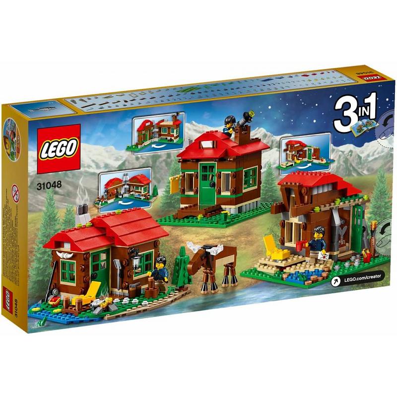 LEGO Creator Namelis prie ežero, 7-12 m. vaikams (31048) | Foxshop.lt