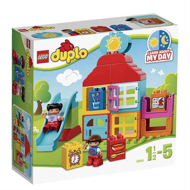 LEGO Duplo Mano pirmasis žaidimų namelis, 1,5-5 metų vaikams (10616 ...
