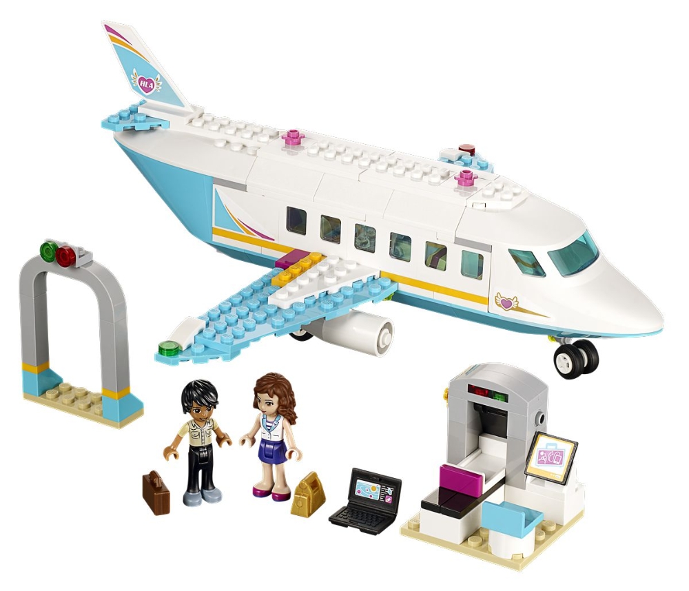 LEGO Friends Hartleiko privatus lėktuvas, 6-12 m. vaikams (41100 ...