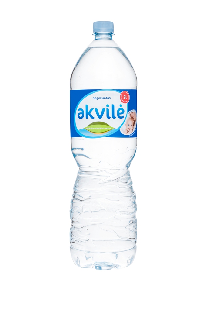 NEGAZUOTAS natūralus mineralinis vanduo Akvilė, 2L | Foxshop.lt