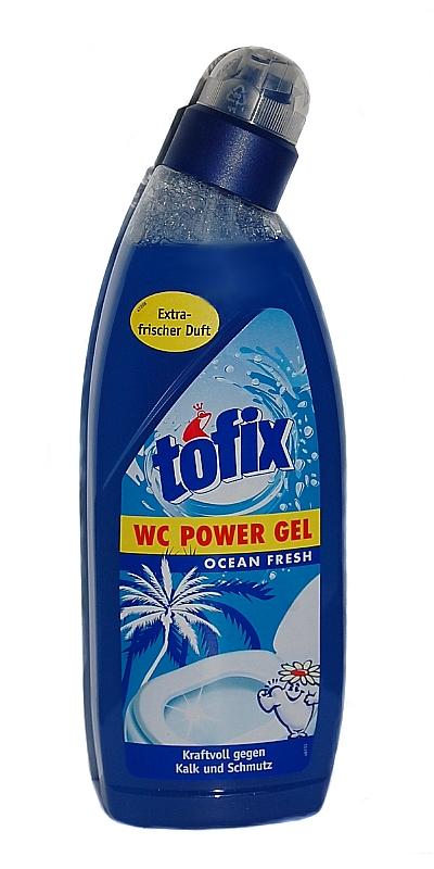 TOFIX Ocean Fresh WC valymo priemonė, jūros kvapo, 750ml | Foxshop.lt